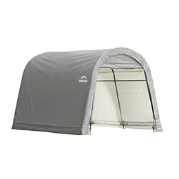ShelterLogic Folienger&auml;tehaus 'Shed-in-a-Box' Round Top grau 9 m&sup2; 300 x 300 x 240 cm