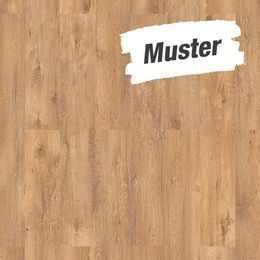 Muster zum Laminat 'Mediterran' Eiche Helmond braun 7 mm