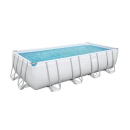 Bestway Frame-Pool-Set 'Power Steel' 549 x 274 x 122 cm mit Sicherheitsleiter und Filterpumpe