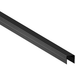 GroJa Abdeckleiste f&uuml;r Fertigzaun anthrazit 180 cm