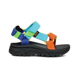 Sandale Teva "HURRICANE XLT JR KIDS", M&auml;dchen, Gr. 19, neon multi, Textil, Schuhe Sandale, sportlicher Stil, rutschfeste Laufsohle, schnell trocknend