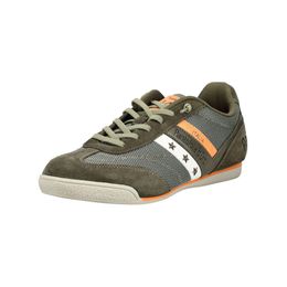 Pantofola d'Oro Sneaker PANTOFOLA D&acute;ORO "Pantofola d'Oro Sneaker Leder/Textil", Herren, Gr. 41, dunkelgr&uuml;n, Leder, Textil, Schuhe Sneaker