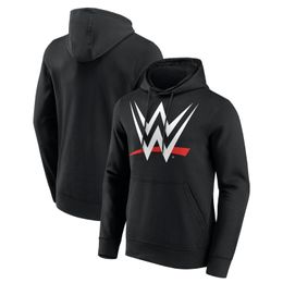 Kapuzenpullover Fanatics "Fanatics Hoodie WWE Wrestling Logo", Herren, Gr. S, mehrfarbig, 80% Baumwolle, 20% Polyester, Pullover Kapuzenpullover