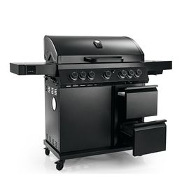 Landmann Gasgrill 'Cool Black 5.2' schwarz 159,5 x 122 x 56 cm