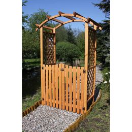 Promadino Pergola 'Diana' honigbraun 130 x 70 x 209 cm