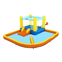 Bestway Mega-Wasserpark 'H2OGO! Beach Bounce' mit Dauergebl&auml;se, 365 x 340 x 152 cm