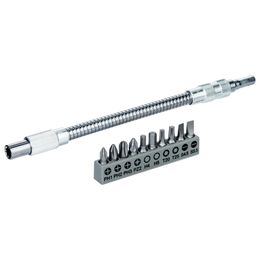 Bosch Bit-Set mit flexibler Verl&auml;ngerung silbern 200 mm 11-teilig