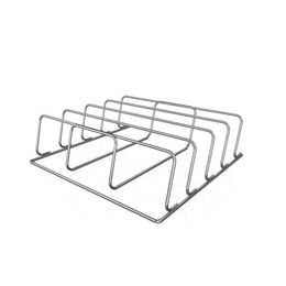 Ninja Rippchenhalter f&uuml;r 'Woodfire XL' Stahl 28,3 x 29,6 x 8,5 cm