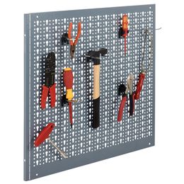 K&uuml;pper K&uuml;pper Lochwand aus Stahlblech 60 x 60 x 1,5 cm