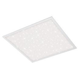 Brilo LED-Panel 'PALLAS' wei&szlig; 36 W 59,6 x 59,6 x 6 cm