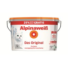 Alpina Wandfarbe 'Das Original' wei&szlig; matt 12,5 l