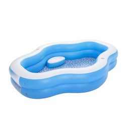 Bestway Fast Set-Pool 'Family Pool Splash View' 270 x 198 x 51 cm mit Seitenfenster