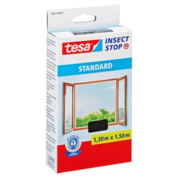 Tesa Fensterfliegengitter 'Standard' anthrazit 130 x 150 cm