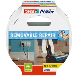 Tesa Klebeband 'Removable Repair' wei&szlig; 10 m