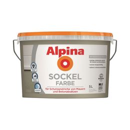 Alpina Sockelfarbe grau matt 5 l