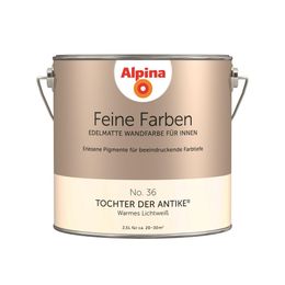 Alpina Feine Farben 'Tochter der Antike' wei&szlig;-beige seidenmatt 2,5 l