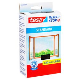 Tesa Fensterfliegengitter 'Standard' anthrazit 150 x 180 cm