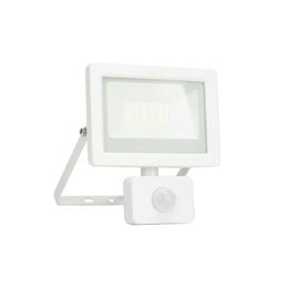 toom LED-Wandfluter mit Bewegungsmelder wei&szlig; 20 W 1450 lm