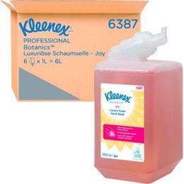 Kleenex&reg; Duftschaumseife Joy 6387, parf&uuml;miert, 1 Liter, rosa