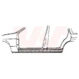 Van Wezel Einstiegblech 0308103 links