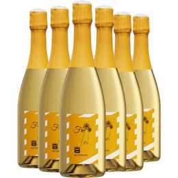 Weingut Dautermann Alkoholfrei Blanc de Blancs-Paket Chardonnay - Rheinhessen &ndash; Probierpaket Sch&auml;umendes Getr&auml;nk aus alkoholfreiem Wein
