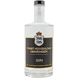 Weingut F&uuml;rst Hohenlohe-Oehringen Weingut F&uuml;rst Hohenlohe-Oehringen GIN - Wachholder 0,5 L W&uuml;rttemberg &ndash; Spirituose Keine Angabe
