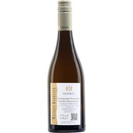 Weingut Knoblach 0,5 L Bacchus 2025 Edels&uuml;&szlig; - Sommeracher Rosenberg Franken &ndash; Wei&szlig;wein Beerenauslese