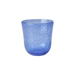 Rice Acryl Trinkglas Bubble blau skandinavische Deko Online Shop