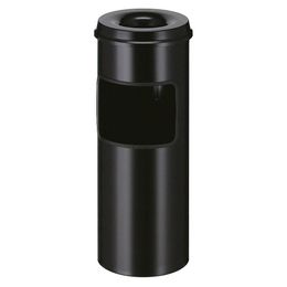 Kombiascher, flammverl&ouml;schend, Volumen 30 l, Hx&Oslash; 642 x 243 mm, schwarz kaiserkraft
