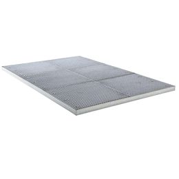 eurokraft pro Niedrige Stahl-Flachwanne, Breite 1900 mm, L&auml;nge 2850 mm, Volumen 242 l