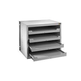 Depot f&uuml;r Kleinteilekoffer, lichtgrau, HxBxT 470 x 505 x 375 mm kaiserkraft