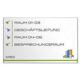 T&uuml;r-/Infoschild, DIN A3 quer, HxB 299,5 x 422,5 mm, verkehrswei&szlig; kaiserkraft