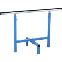 eurokraft pro Arbeitsbock, h&ouml;henverstellbar, Hubbereich 655 - 1030 mm, lichtblau RAL 5012