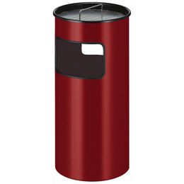 Kombiascher, Volumen 50 l, Hx&Oslash; 690 x 320 mm, rot kaiserkraft