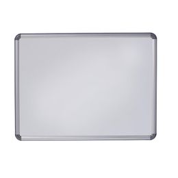 eurokraft pro Design-Wandtafel, Stahlblech, lackiert, BxH 600 x 450 mm, wei&szlig;