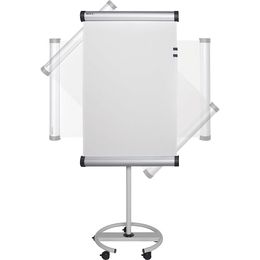 Maul Flipchart, Schreibfl&auml;che drehbar 90&deg;, mobil und h&ouml;henverstellbar