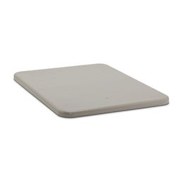 CEMO Flachdeckel, LxBxH 1630 x 1200 x 60 mm, grau