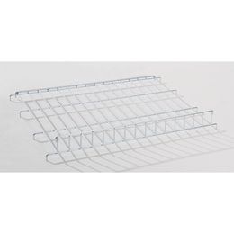 Auflagegitter f&uuml;r Kommissionierwagen, mit Aufkantung, Breite 850 mm, 90 mm hoch kaiserkraft