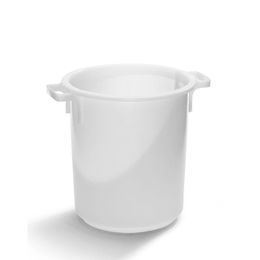 Rundtonne aus HDPE, lebensmittelecht, Volumen 40 l, H&ouml;he x Au&szlig;en-&Oslash; oben 455 x 420 mm, ohne Deckel, ab 5 Stk kaiserkraft