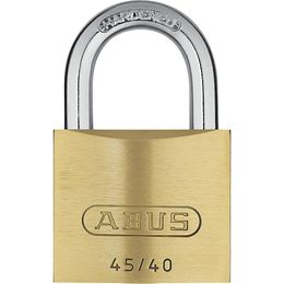Abus Vorh&auml;ngeschloss, 45/40 Lock-Tag, VE 12 Stk, Messing