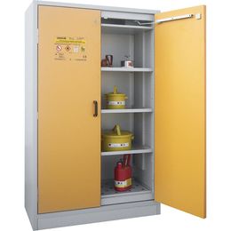 LaCont Feuerbest&auml;ndiger Gefahrstoffschrank Typ 30, 2-t&uuml;rig, HxBxT 1935 x 1195 x 595 mm
