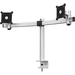 Durable Monitorhalterung f&uuml;r 2 Monitore, HxBxT 445 x 780 x 190 mm, mit Tischklemme