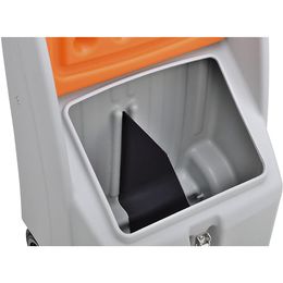 CEMO Trennwand f&uuml;r Go-Box, HxBxT 400 x 319 x 3 mm, schwarz