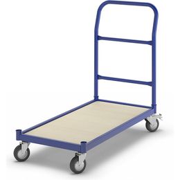 eurokraft basic Plattformwagen, Tragf&auml;higkeit 250 kg, Ladefl&auml;chen-LxB 1050 x 475 mm