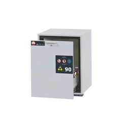 ASECOS Feuerbest&auml;ndiger Gefahrstoff-Unterbauschrank Typ 90, HxB 800 x 593 mm, Schublade mit Wanne