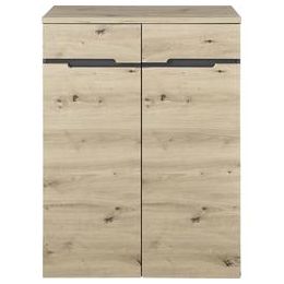Kommode Innostyle "Memphis", braun (artisan eiche), B:80cm H:107cm T:38cm, FSC-zertifizierter Holzwerkstoff, MDF, Sideboards, Kommode, Breite 80 cm