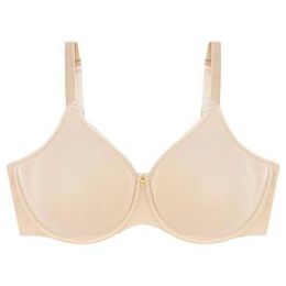 Minimizer-BH Triumph "Body Make-Up Essentials", Damen, Gr. 80, Cup E, beige, Microtouch, Obermaterial: 66% Polyester, 25% Polyamid, 9% Elasthan, Basic, BHs Minimizer-BH, reduziert optisch um eine Cup-Gr&ouml;&szlig;e, seidig weich, Microfaser