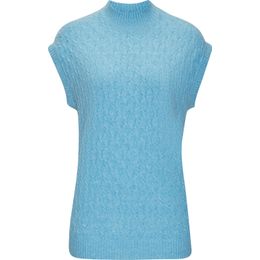 French Connection Damen Pullunder blau Gr&ouml;&szlig;e 36/38