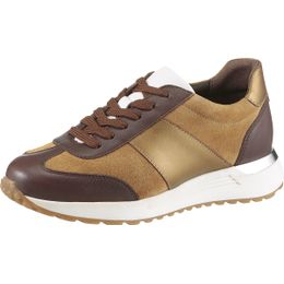 Heine Damen Sneaker braun-camel Gr&ouml;&szlig;e 40