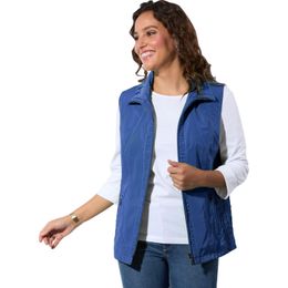 CR&Eacute;ATION L Damen Weste mit figurfreundlicher Raffung royalblau Gr&ouml;&szlig;e 38